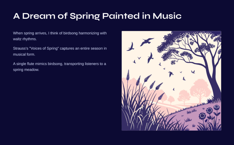 Voices of Spring: A Timeless Waltz Miracle - Johann Strauss II Op. 410 ...