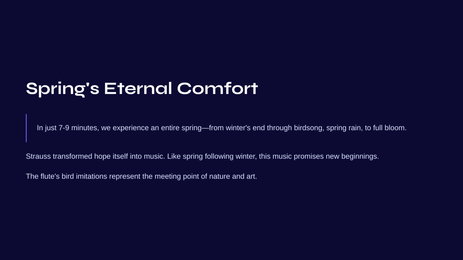 Voices of Spring: A Timeless Waltz Miracle - Johann Strauss II Op. 410 ...
