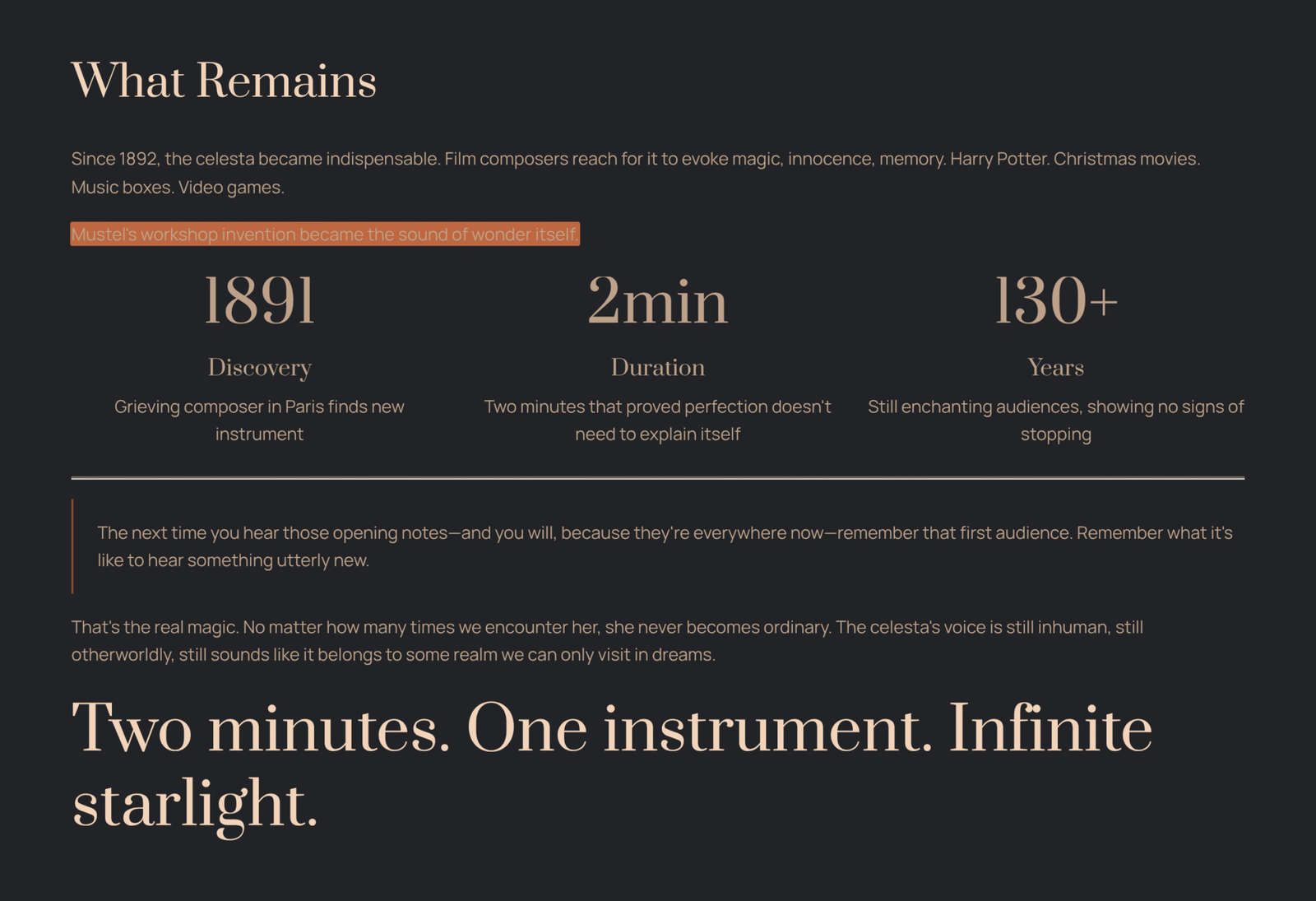The Sound That Changed Everything: Tchaikovsky's Dance of the Sugar ...