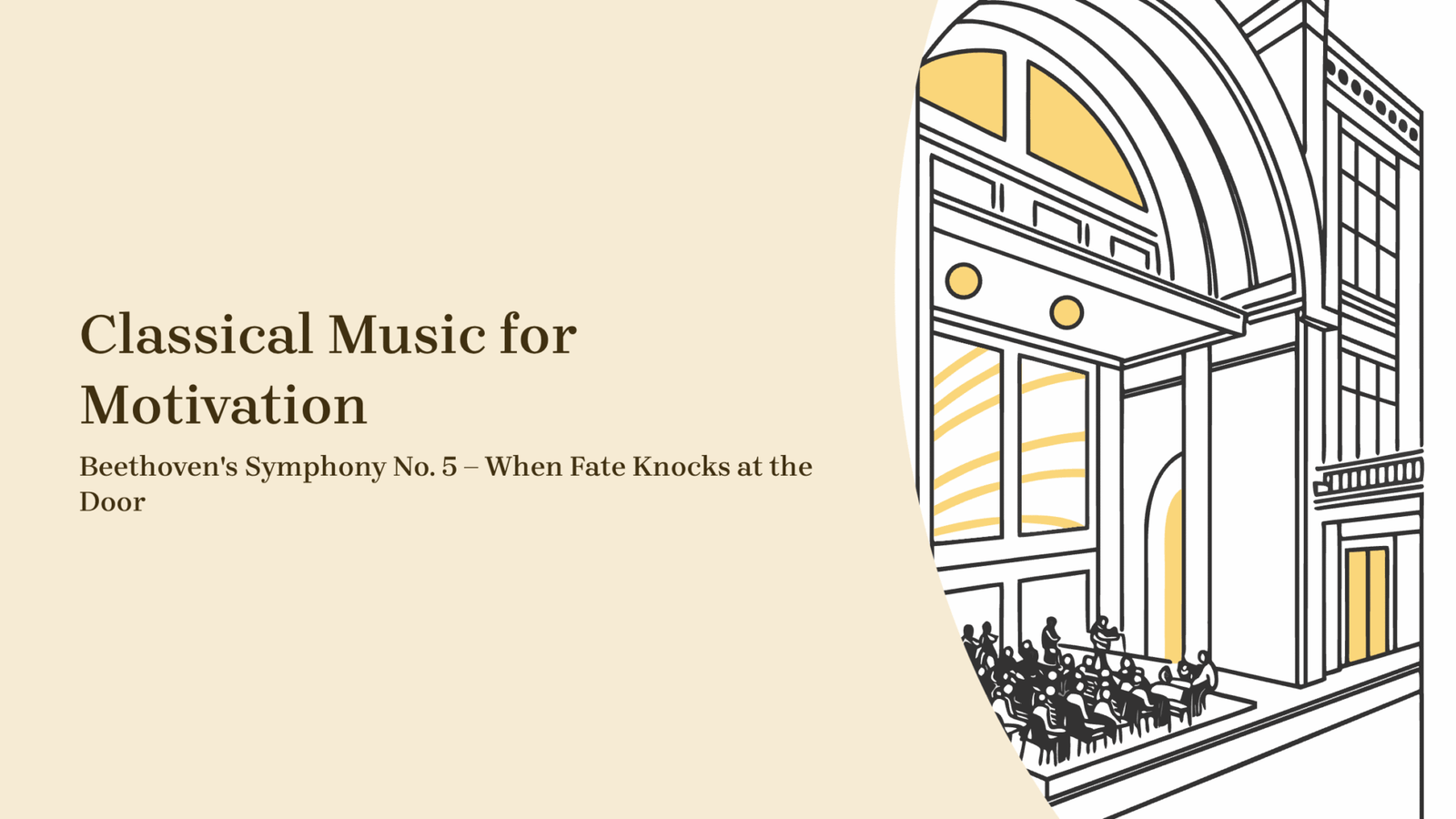 Classical Music for Motivation: Beethoven's Symphony No. 5 – When Fate ...